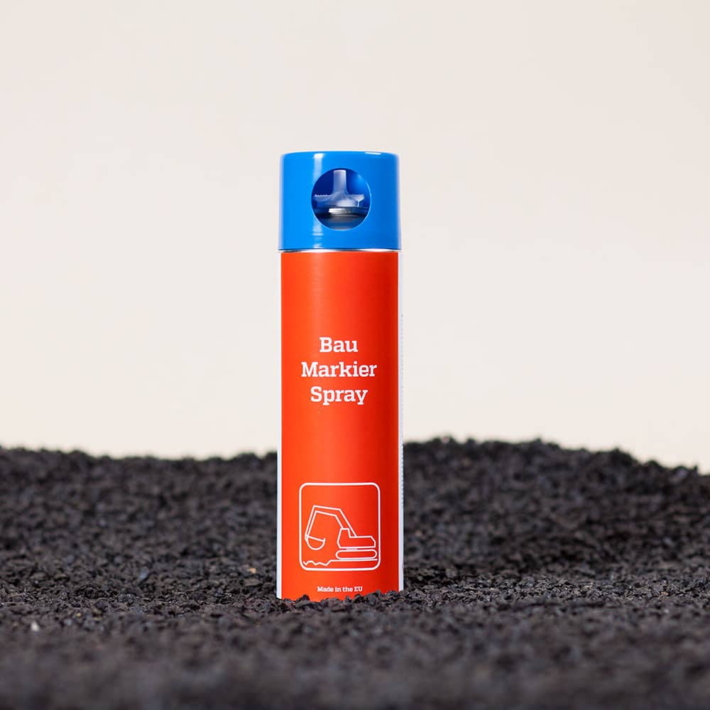 Construction marker spray nmA neon blue 500 ml - Elried Markierungssysteme