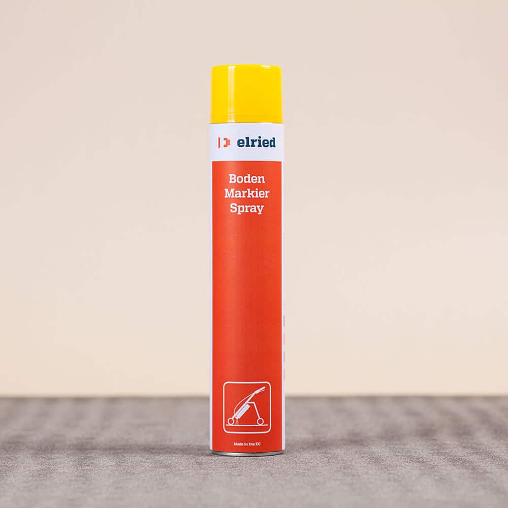 Floor Marker Spray Yellow 750 ml - Elried Markierungssysteme