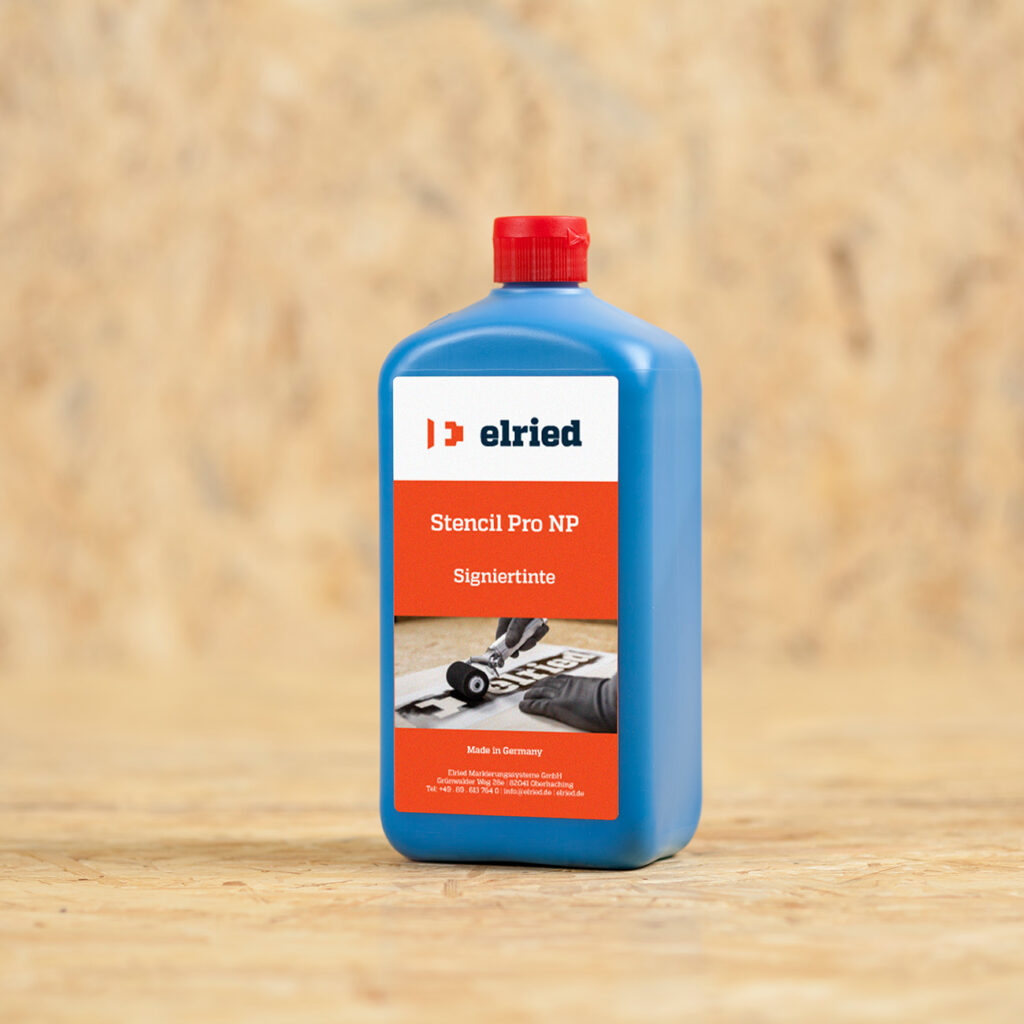 Ink Stencil Pro NP Blue 1 kg - Elried Markierungssysteme