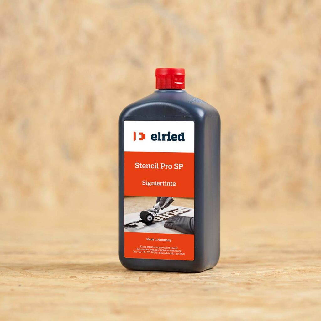 Ink Stencil Pro SP Black 1 kg - Elried Markierungssysteme